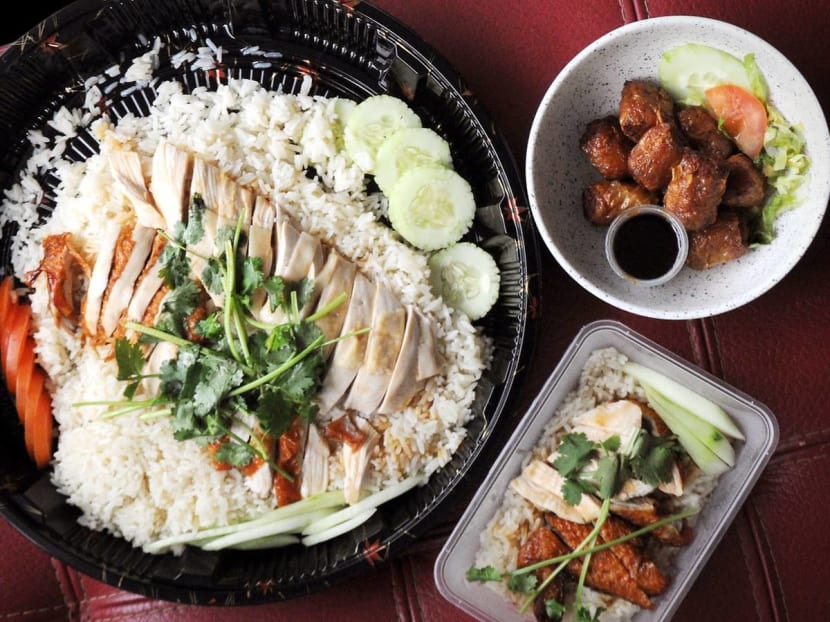 $23 Giant Truffle Chicken Rice Platter With Islandwide Delivery to Feed ...