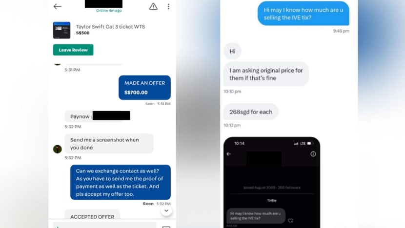 At least S$480,000 lost in concert ticket scams since January, over 460 ...