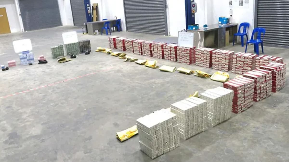 5 diberkas, lebih 1,100 karton rokok tidak dibayar cukai dan dadah ...