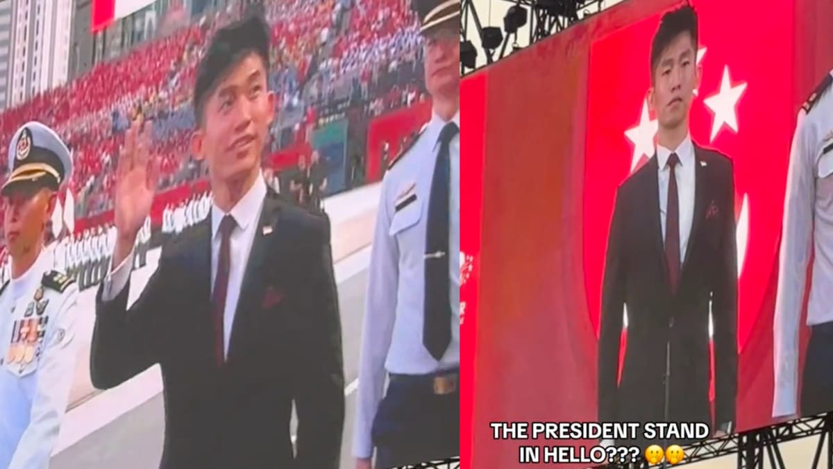 “More Handsome Than K-pop Dudes”: President’s Stand-In At NDP Rehearsal ...