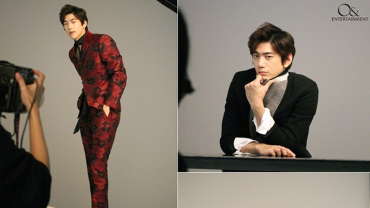 Sung Joon Shows Off Model Looks in Behind-the-Scenes Photos - 8days