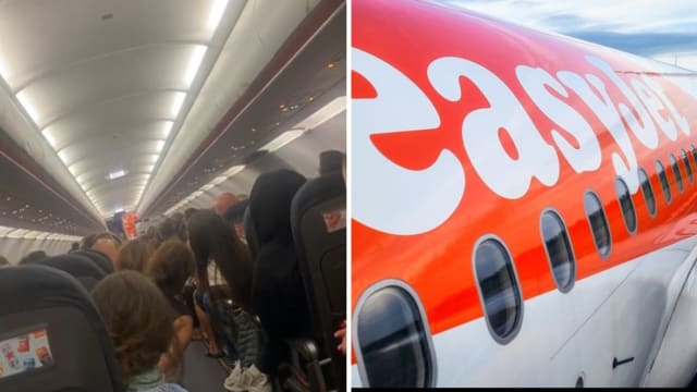 有人在飞机厕所地板上大便 易捷航空取消航班乘客滞留 - 8world