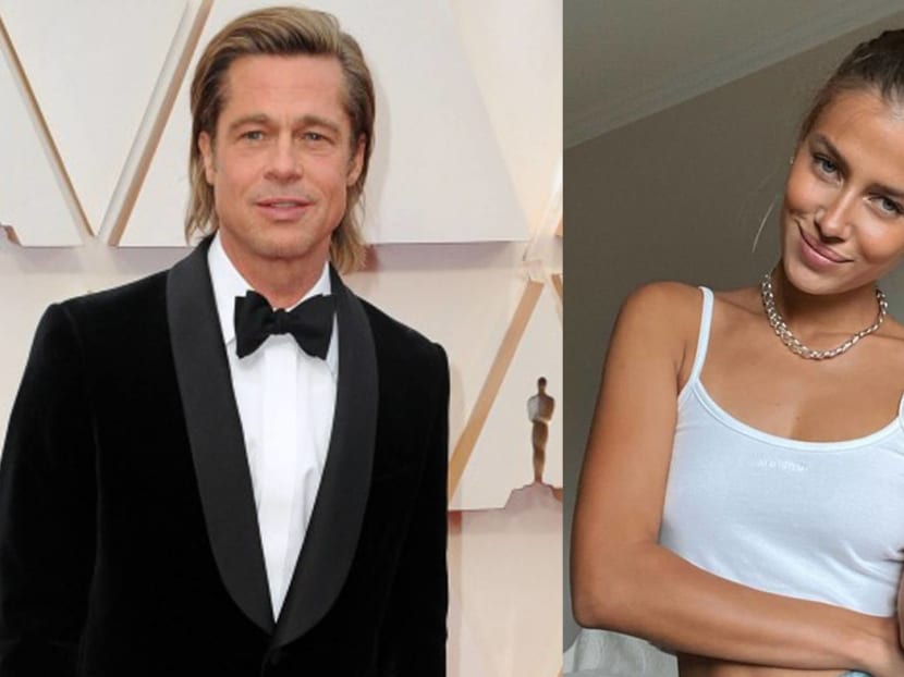 Brad Pitts New Girlfriend Nicole Poturalski Is Reportedly Still
