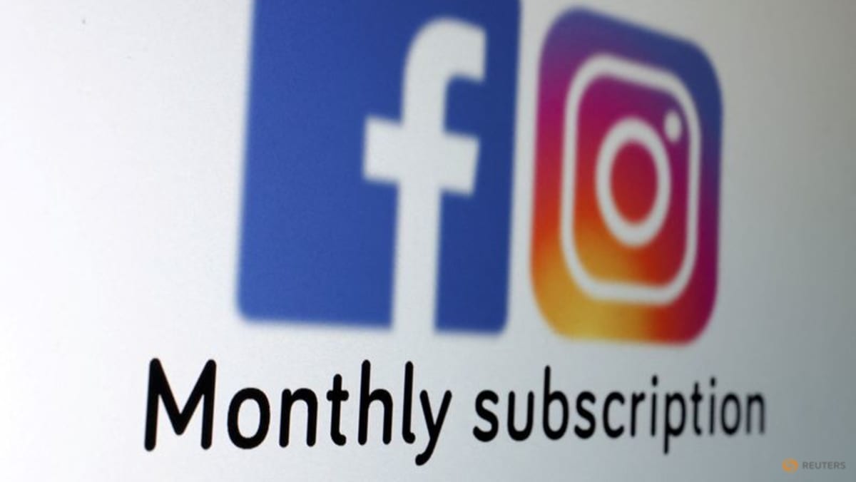 Meta introduces ad-free plans for Instagram, Facebook in Europe - CNA