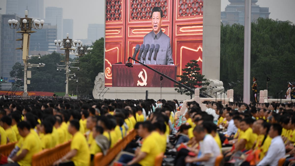 Xi hails 'irreversible' rise of China at 100th birthday of Communist ...