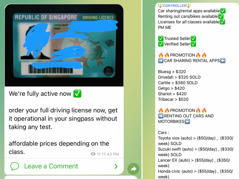 Telegram groups, websites peddling fake driving licences and car ...