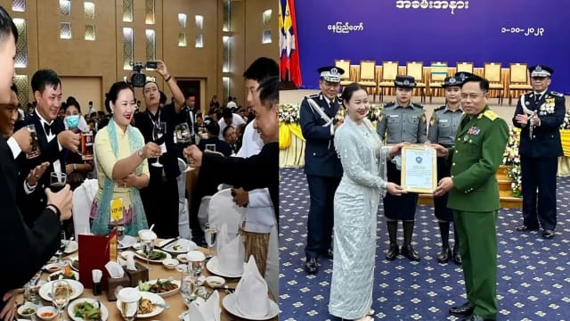 缅北果敢诈骗头目明珍珍 高调行善以名媛示人 - 8world