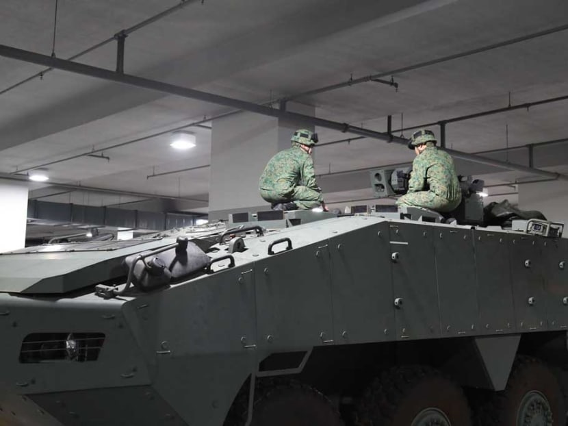 SAF begins maintenance, inspection work on returned Terrex vehicles - TODAY