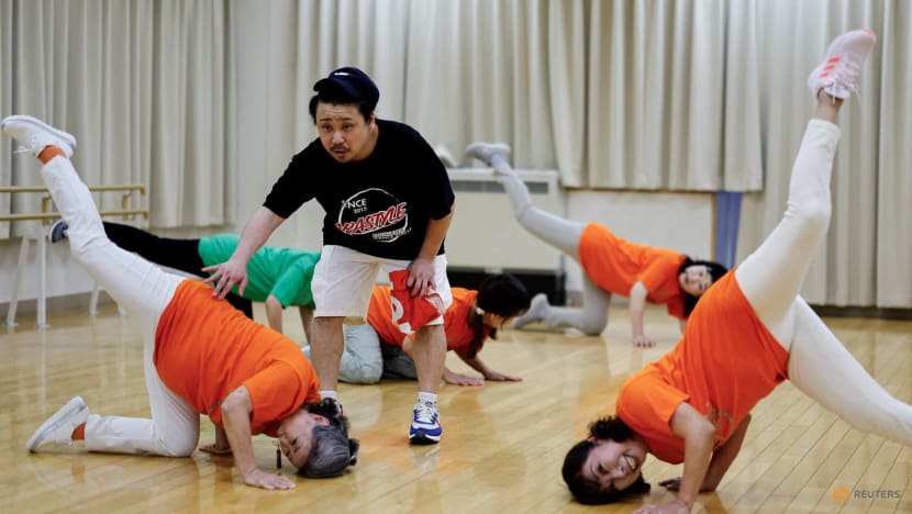Japan's seniors embrace breakdancing, inspired by Olympic debut - CNA