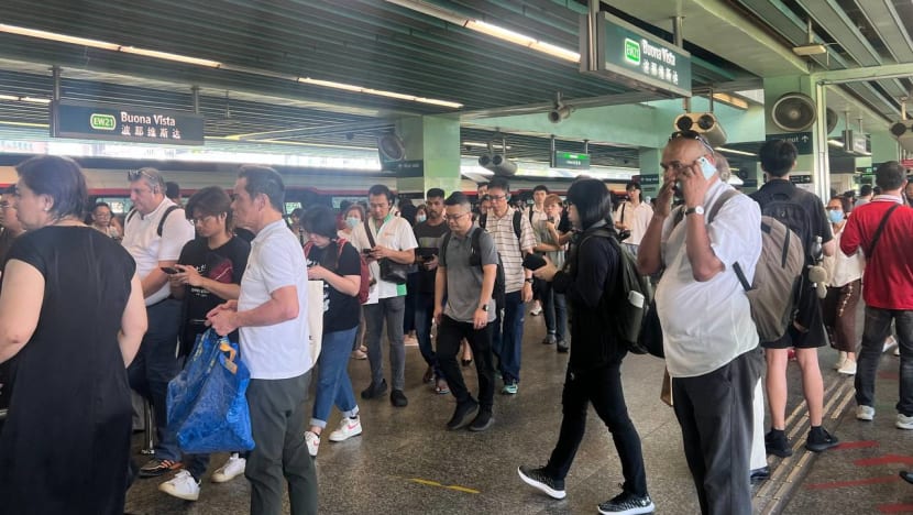 Frustration and confusion as MRT services halted between Boon Lay and ...