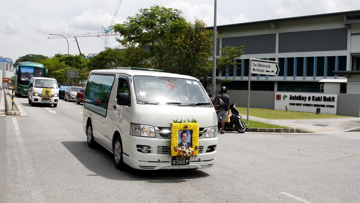 Family, friends bid farewell to Kovan double murder victims - TODAY