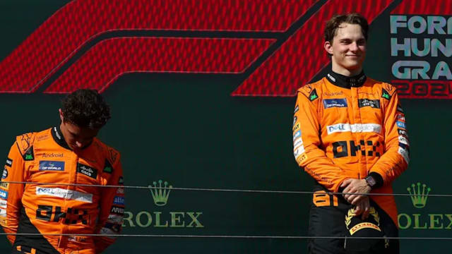 F1匈牙利大奖赛：迈凯轮车队澳洲籍车手皮亚斯特里 首次夺冠 - 8world