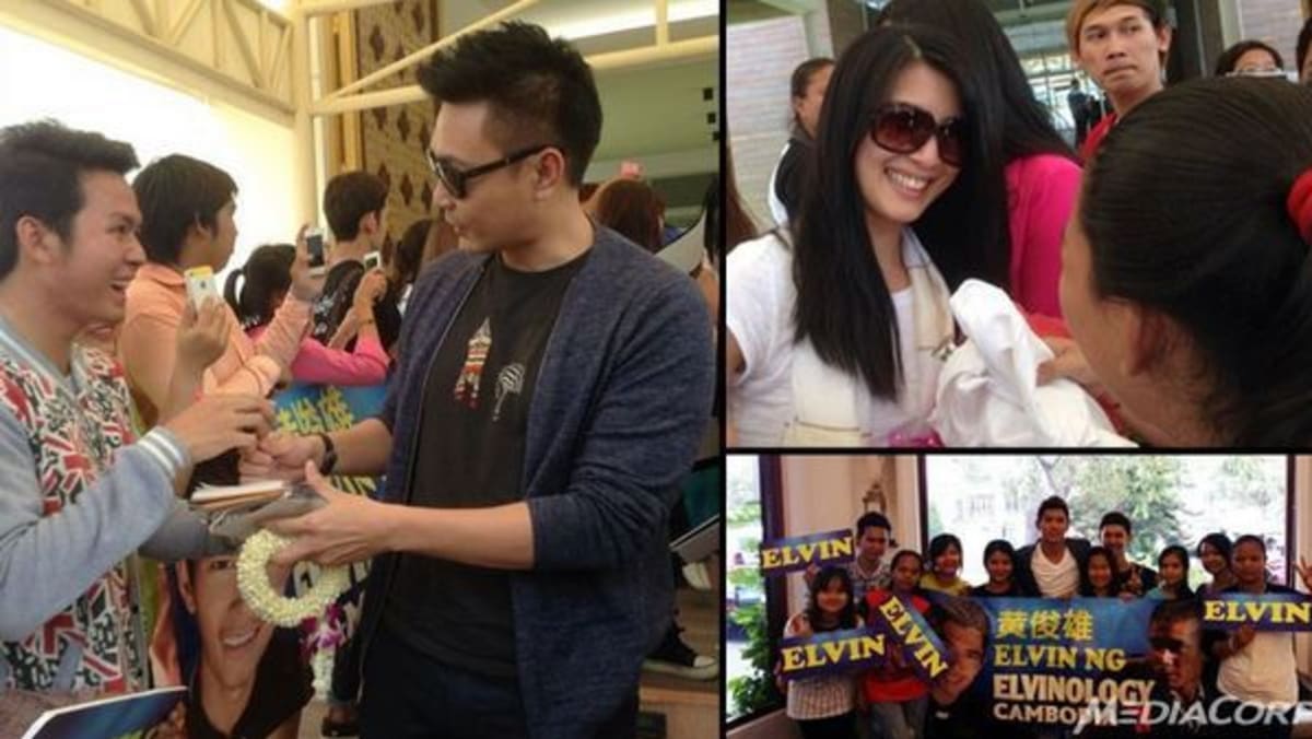 Elvin Ng, Tay Ping Hui, Jeanette Aw get warm welcome in Cambodia - TODAY