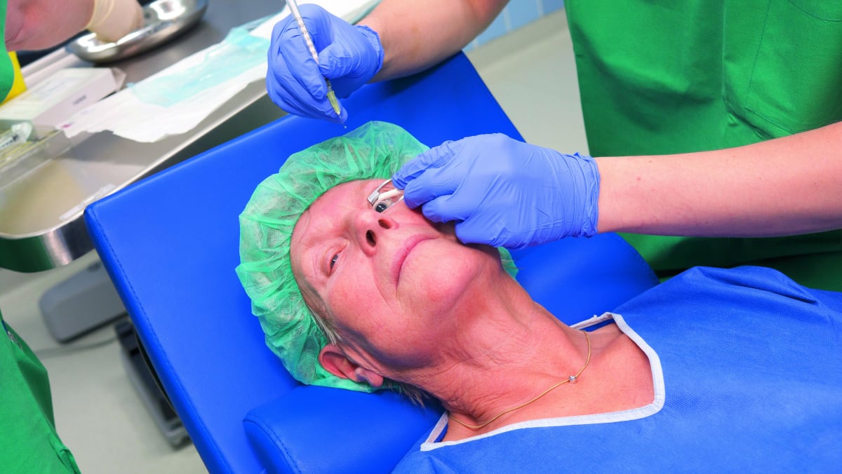 Eye injections help property agent to save her sight - TODAY