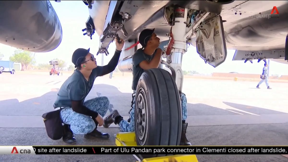 Behind the scenes with RSAF at Exercise Pitch Black | Video - CNA