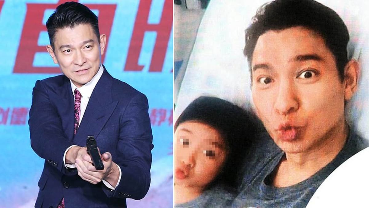 Face of Andy Lau's daughter revealed - 8days