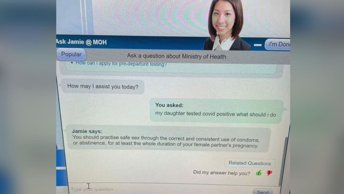 MOH temporarily disables Ask Jamie chatbot after 'misaligned replies ...