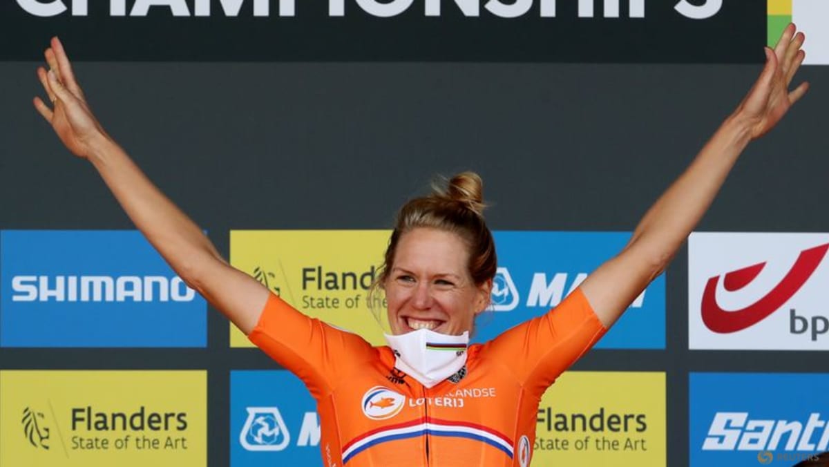 'It's unbelievable', Foss wins time trial world title - CNA