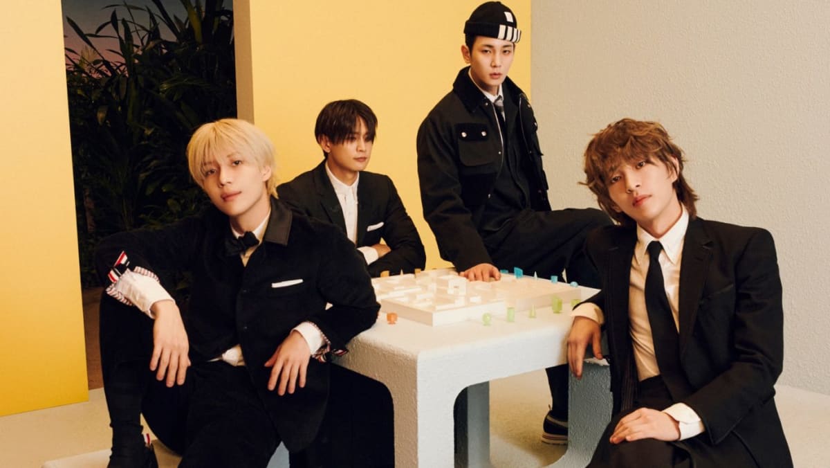 K-pop group Shinee performing in Singapore on Mar 2, the same day as Taylor Swift's first show ...