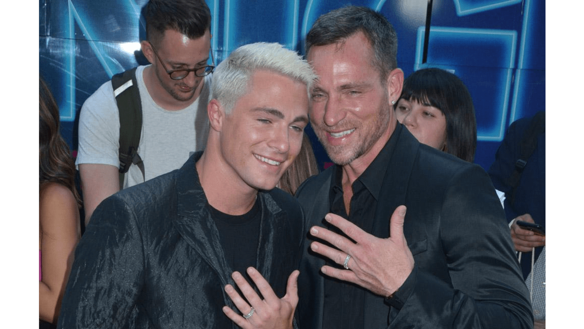 Colton Haynes and Jeff Leatham exchange anniversary messages - 8days