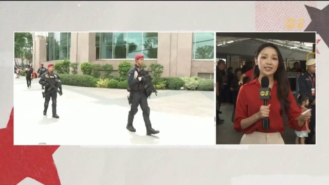 庆典场外保安森严 警方部署2000名警员巡逻 - 8world