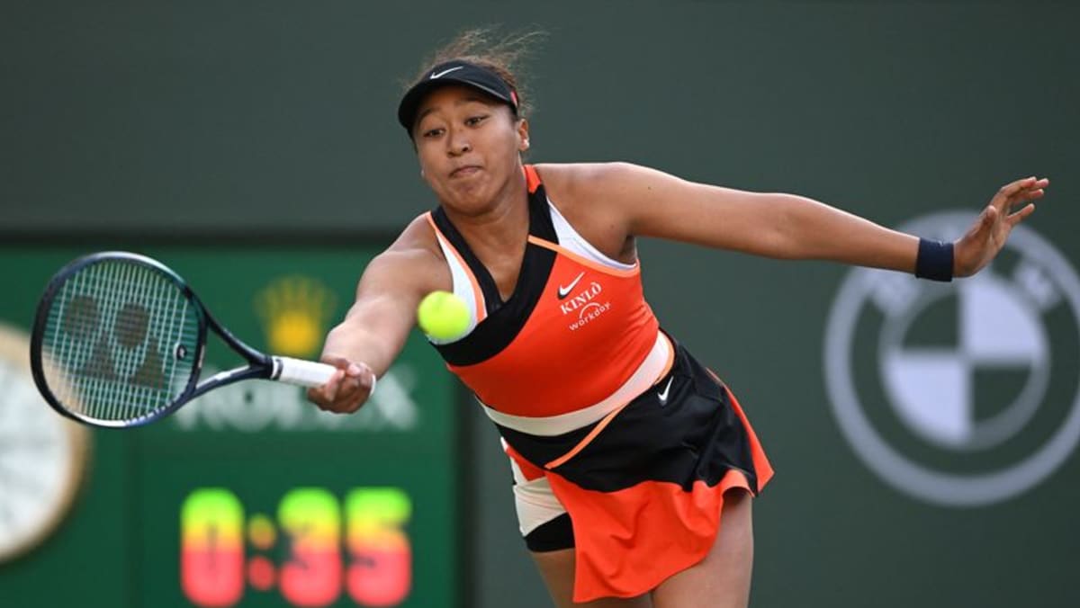 Osaka blows Stephens away on windy day at Indian Wells - CNA