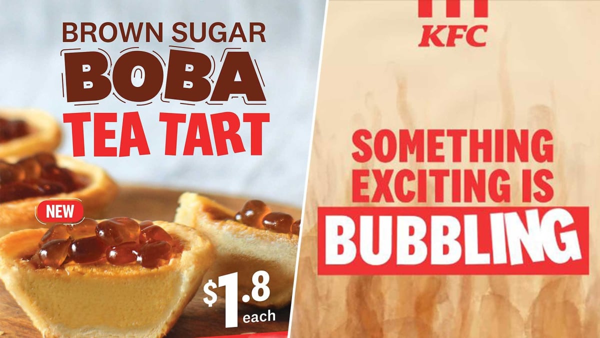 KFC Launching Brown Sugar Boba Tea Tarts - TODAY