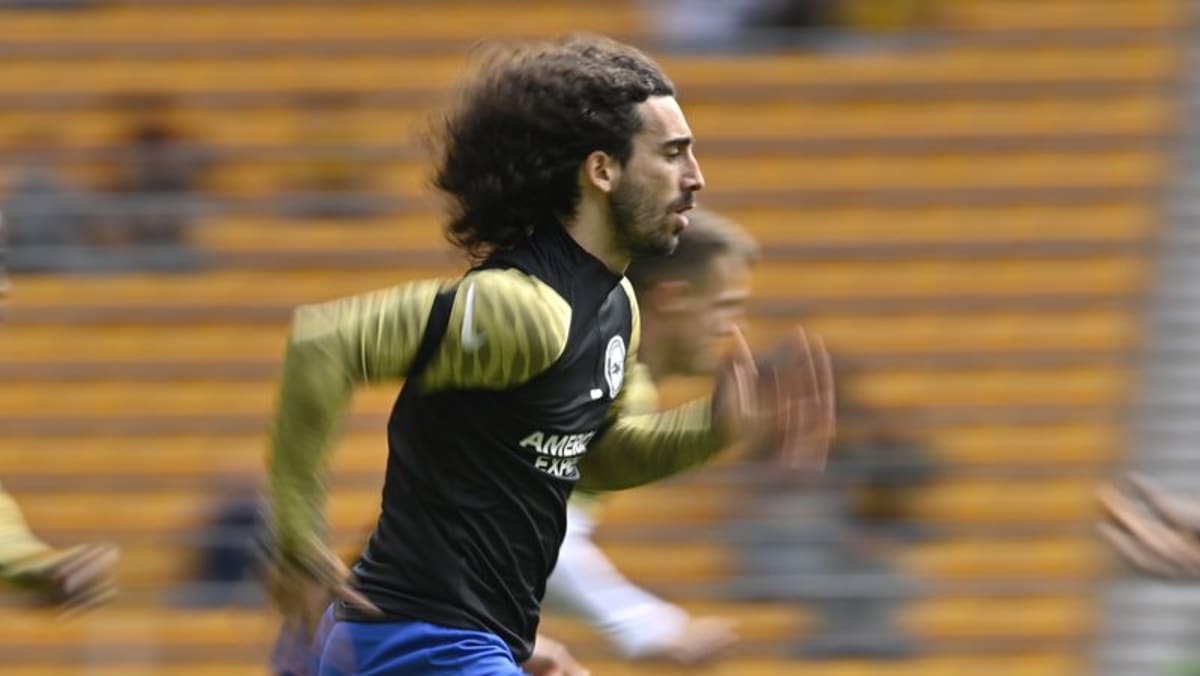 Chelsea sign defender Cucurella from Brighton - CNA