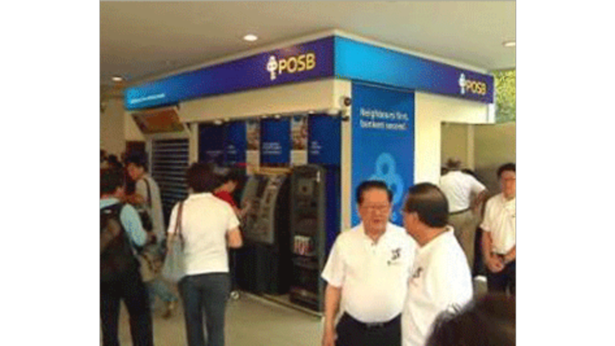 POSB opens first branch in community club - CNA