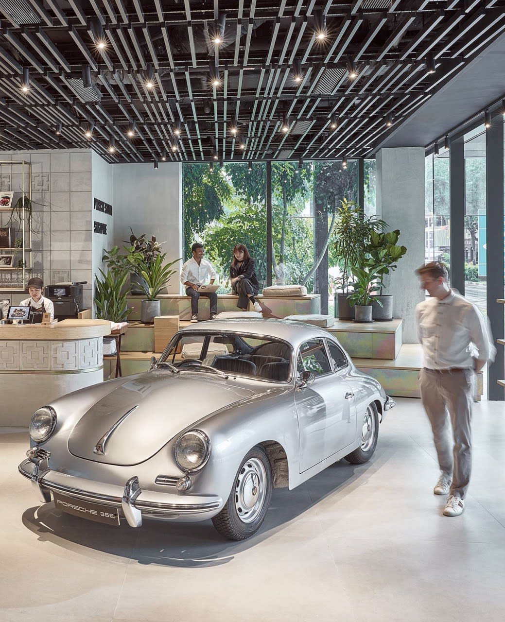Porsche Opens Cafe At Its New S'pore Showroom, Buy Kopi & Supercar In ...