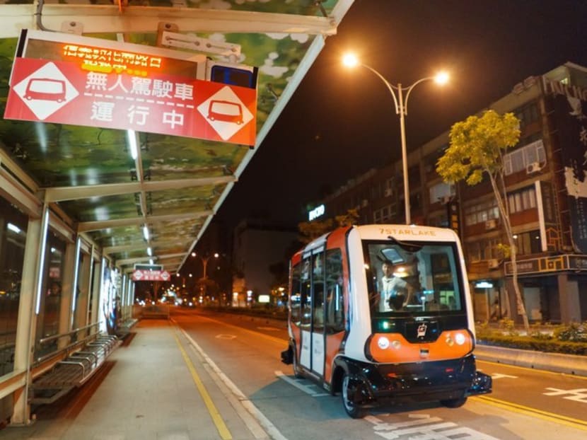 In Taiwan, modest test of driverless bus may hint at big things to come ...