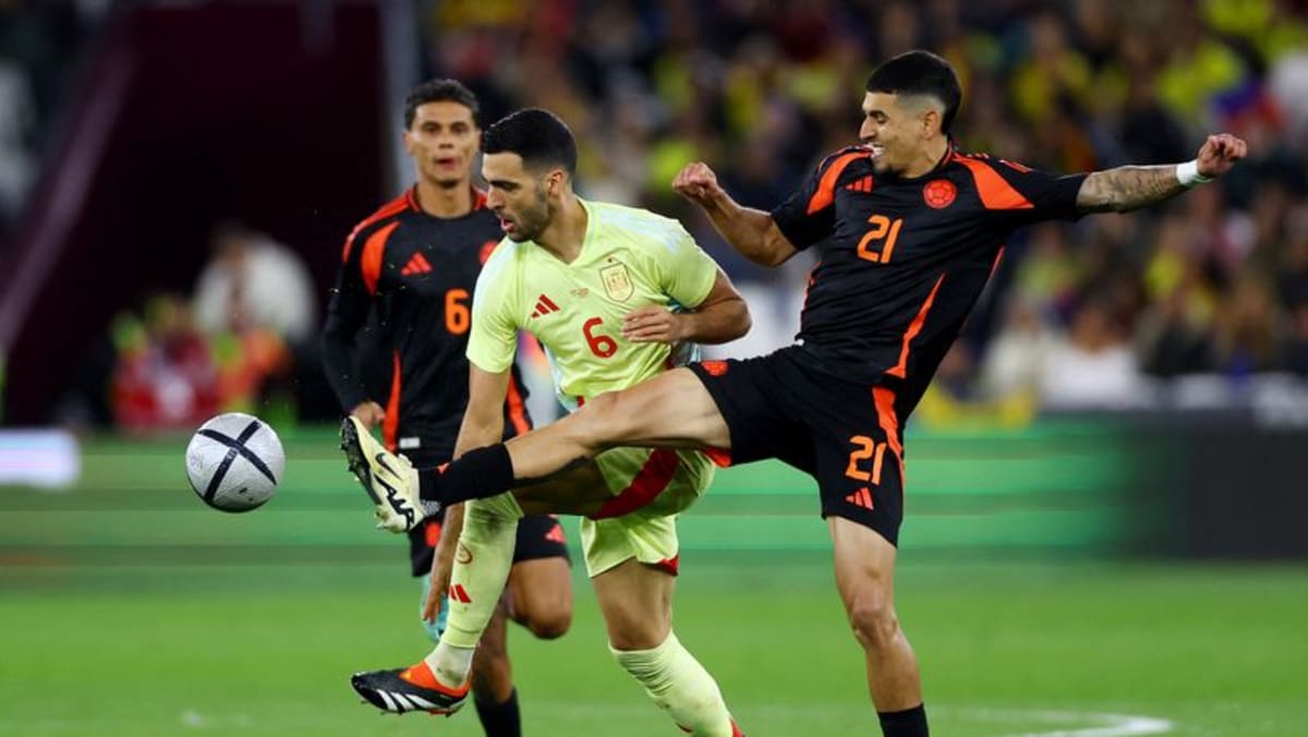Munoz strikes to give Colombia 1-0 win against Spain - CNA