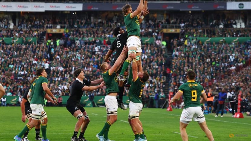 Springboks keep cool heads to wrestle victory over All Blacks - CNA