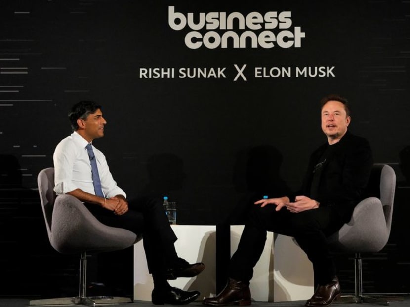 Elon Musk and Rishi Sunak chat China, killer robots and the meaning of ...