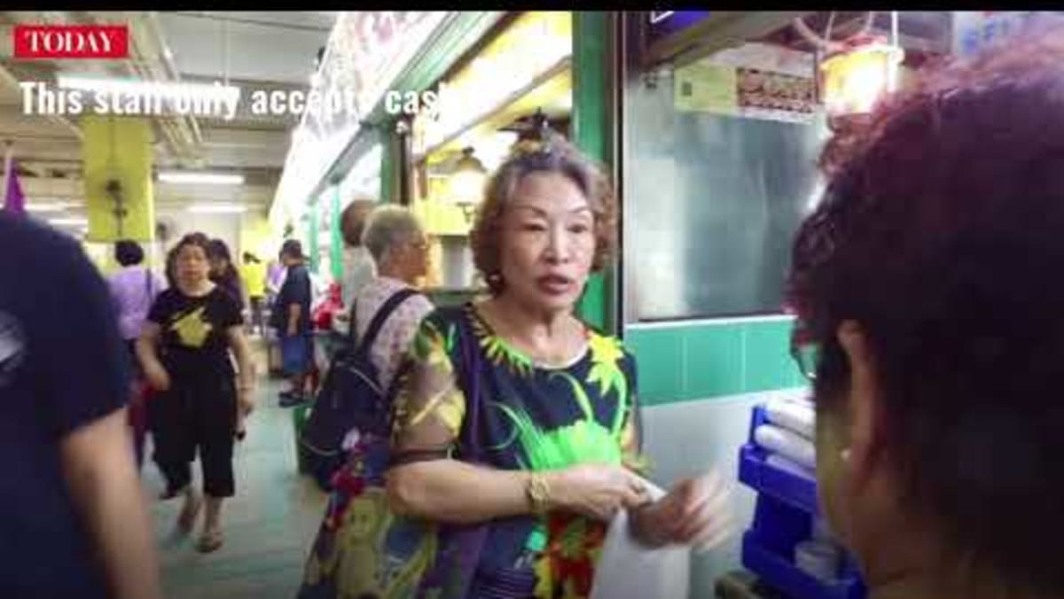 Going cashless and the elderly: Mdm Chin Siew Jin - TODAY