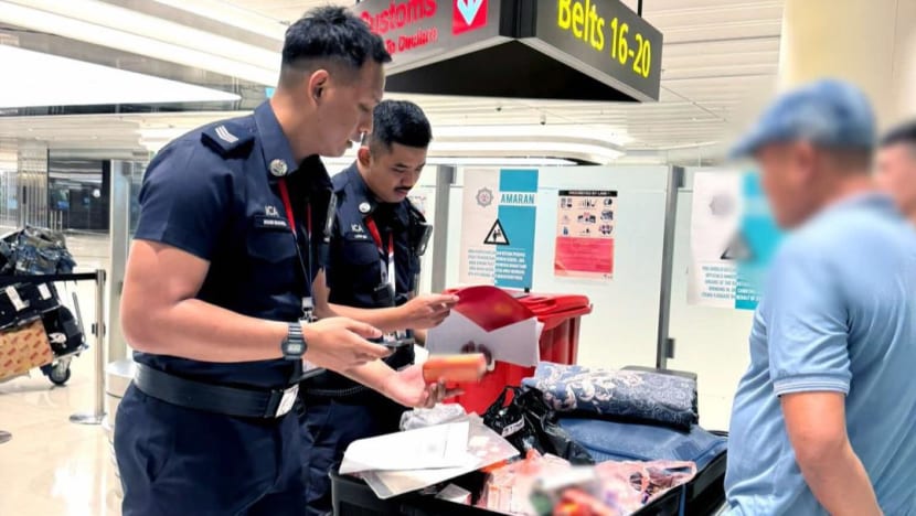 10 travellers caught at Changi Airport for carrying over S$20,000 into ...