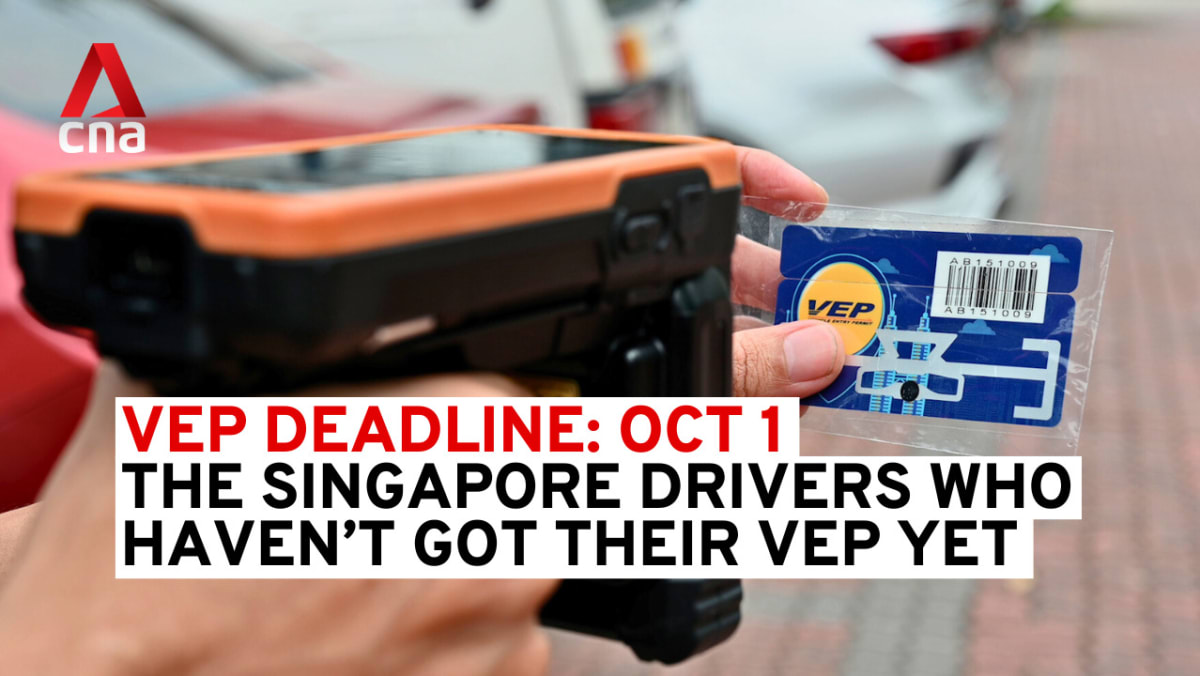 VEP deadline Oct 1: The Singapore drivers who haven't got their VEP tag ...