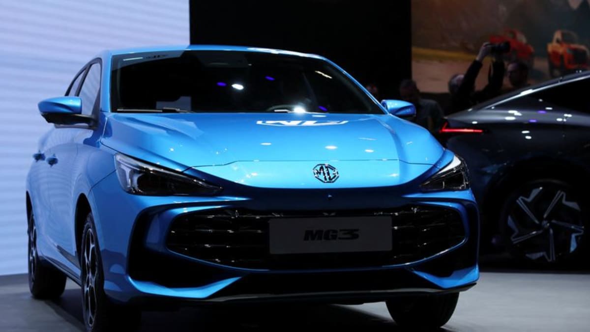 SAIC's MG unveils MG3 hybrid model for European market - CNA