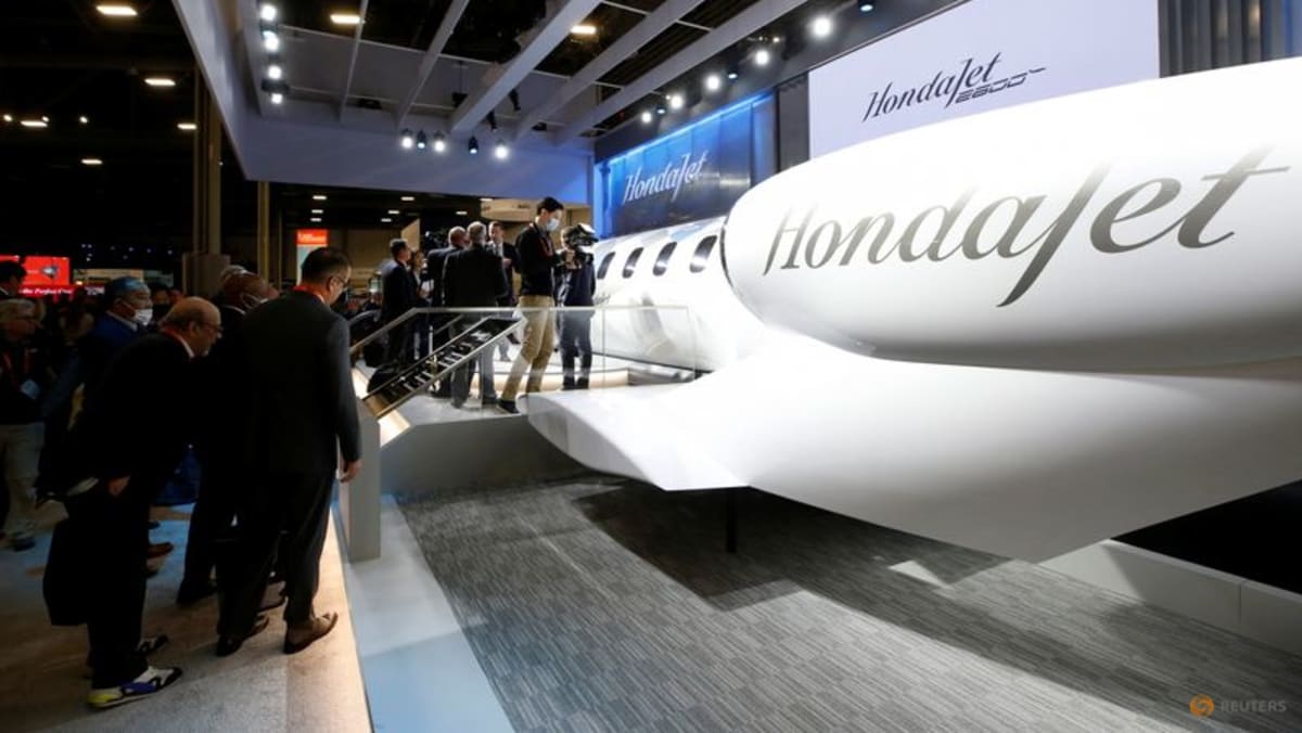Honda pitches new light jet model as private travel soars - CNA