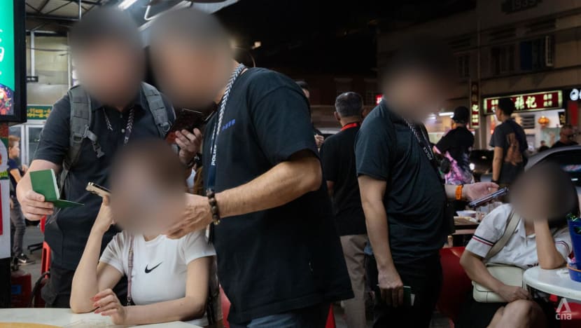 33 people arrested at Geylang coffee shop during multi-agency anti-vice ...