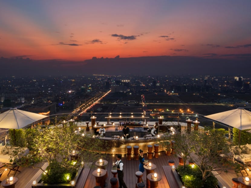 How Rosewood’s rooftop bar, Sora, is raising the cocktail game in Phnom ...