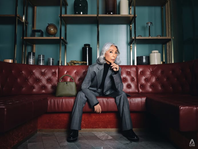 This 65-year-old fashion model is leading Singapore’s grey revolution ...