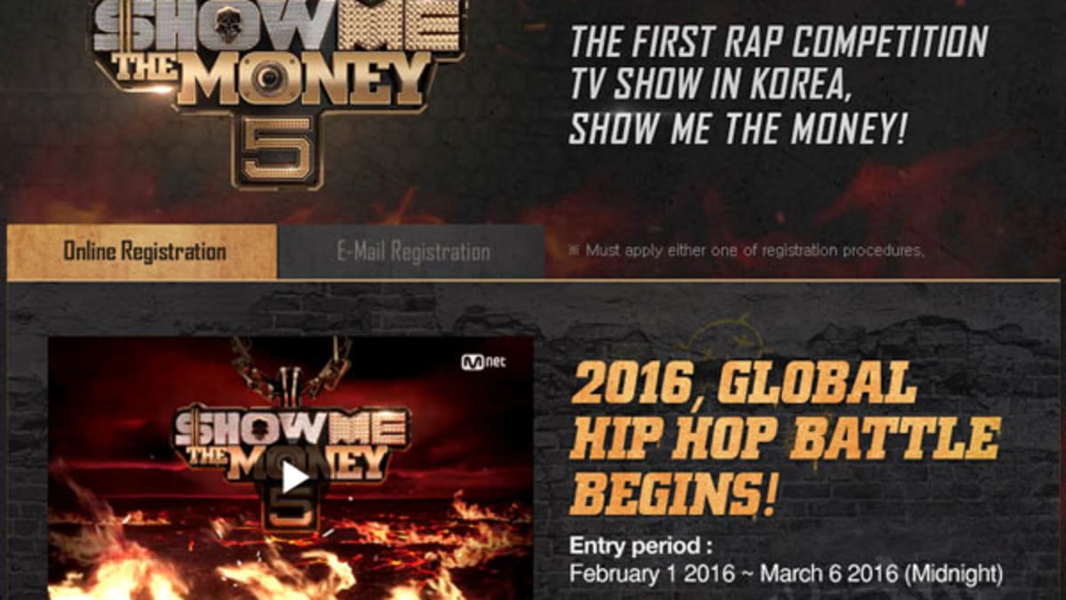 Online Registration for ′Show Me the Money 5′ is Officially Open - 8 Days Online Registration for ′Show Me the Money 5′ is Officially Open - 8 Days