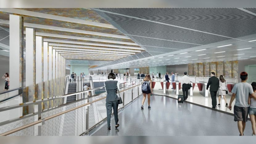 Construction of Defu, Tampines North MRT stations on Cross Island Line ...