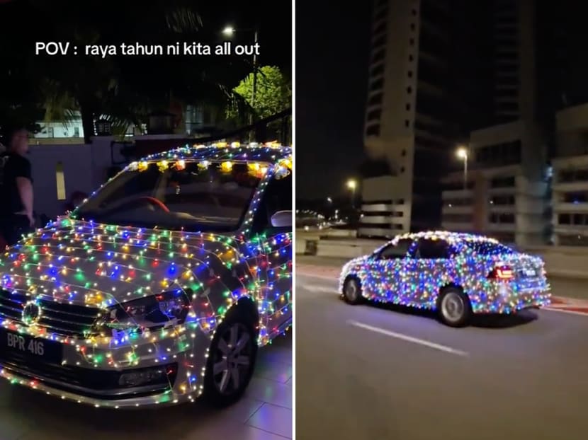 #trending: M'sian woman takes Raya decorations to the streets with ...