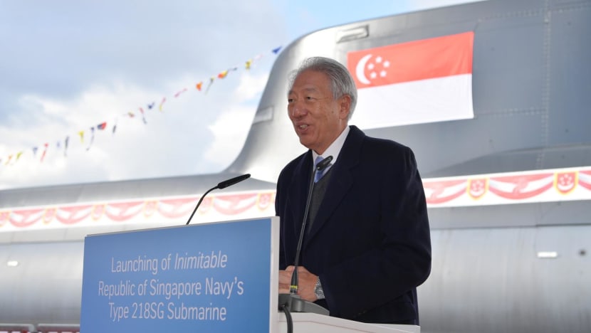'Uniquely Singaporean': Singapore navy launches fourth Invincible-class ...