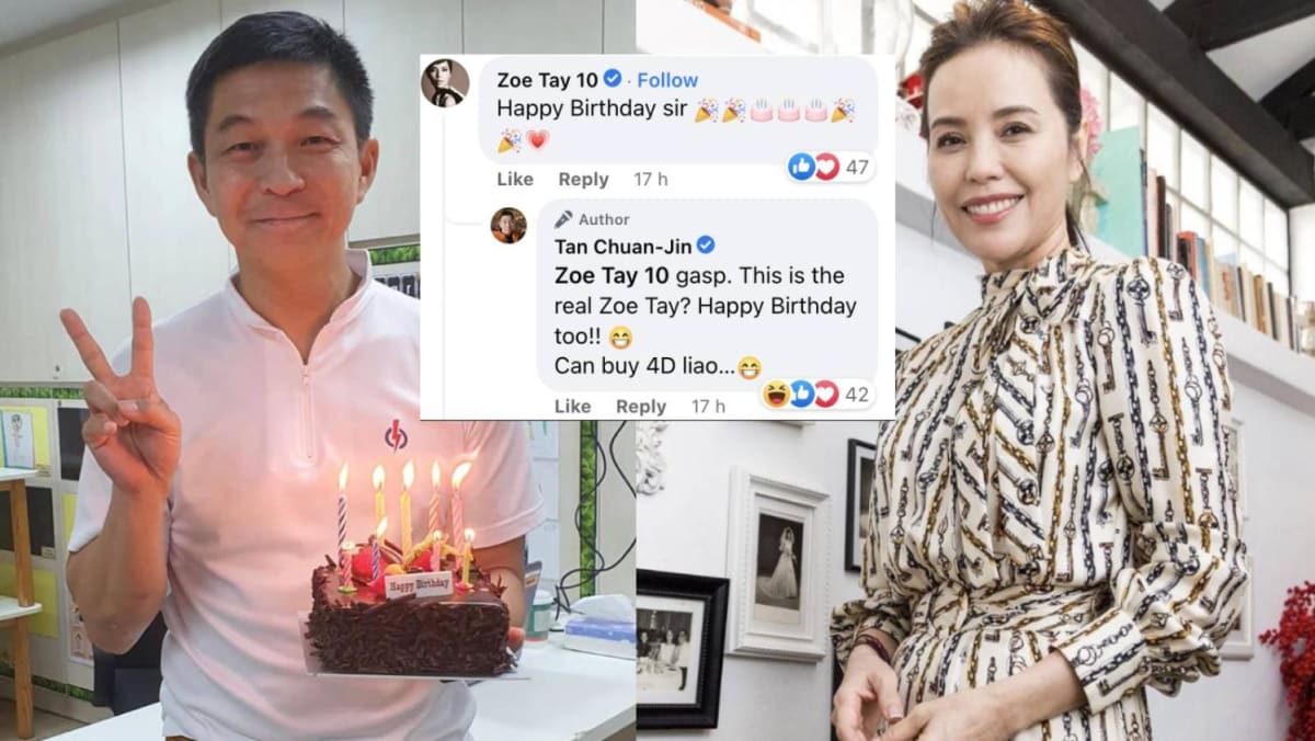 Tan Chuan-Jin 'Fan Uncles' Over Zoe Tay After She Wishes Him Happy ...