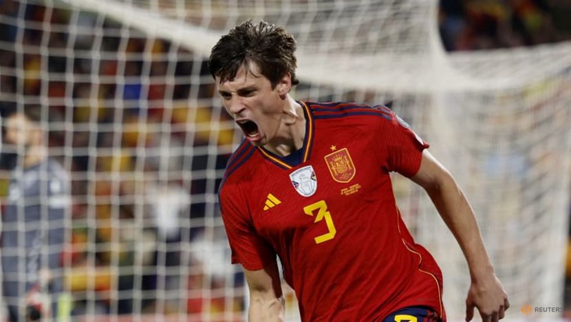 Spain's Gavi suffers knee injury in 3-1 Euro qualifying win over ...