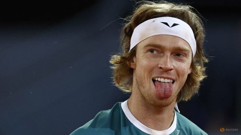 Fiery Rublev keeps a cool head to move on in Madrid - CNA