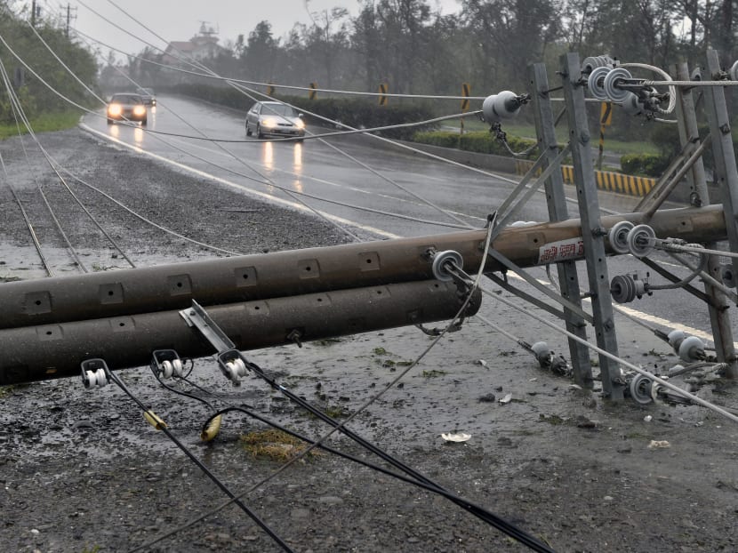Gallery: Strongest typhoon in 21 years hits Taiwan - TODAY